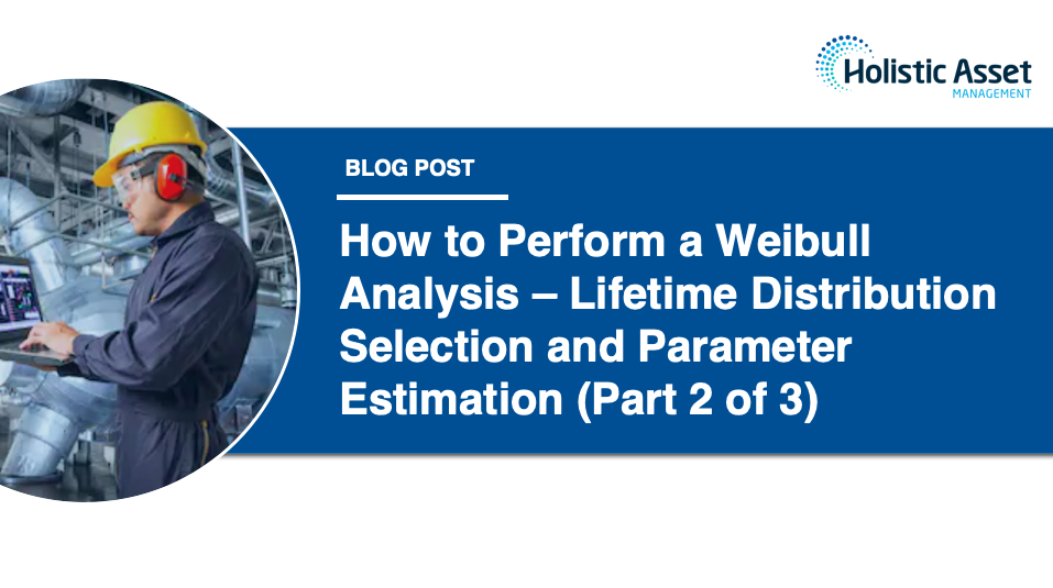 Weibull Analysis: Lifetime Distribution & Parameter Estimation | HolisticAM